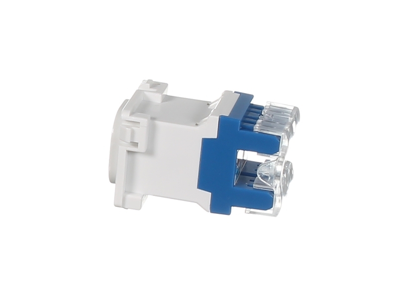 NLS 30554 | Cat 6 Mech Data RJ45 | White