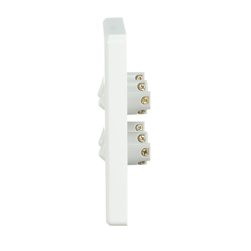 NLS 30620 | 4 Gang Switch 10 Amp | Classic Style | White