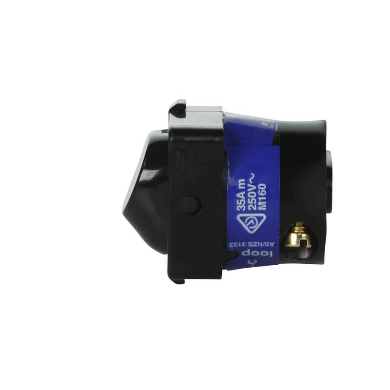 CLIPSAL 30M35BK | 35A Switch Mech (30 Series) | Black