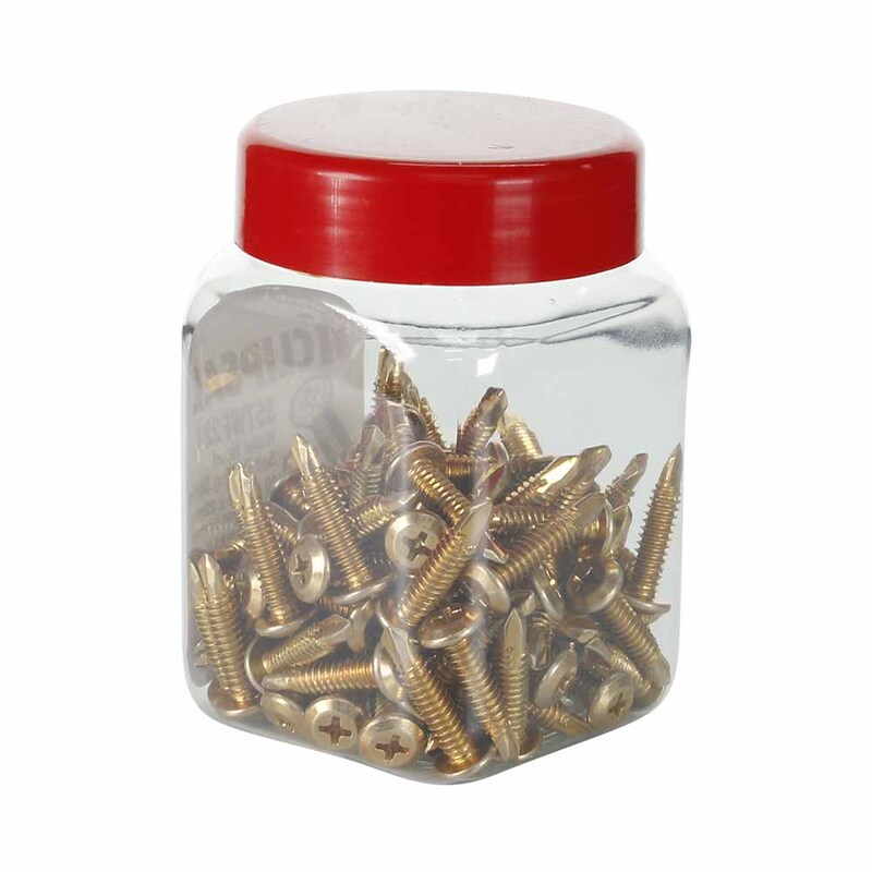 Clipsal 357WF22J | Self Drilling Wafer Head Screws 10g x 22mm | Jar: 90