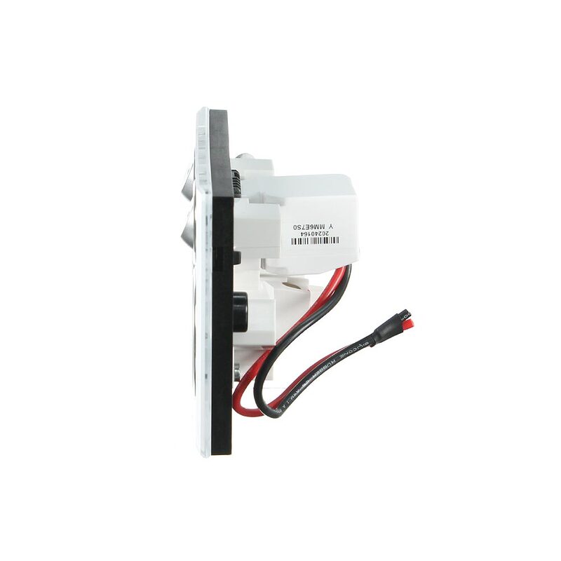 CLIPSAL SATURN 4025USBC-PW | 10A Double Power Point C/W USB | Pure White