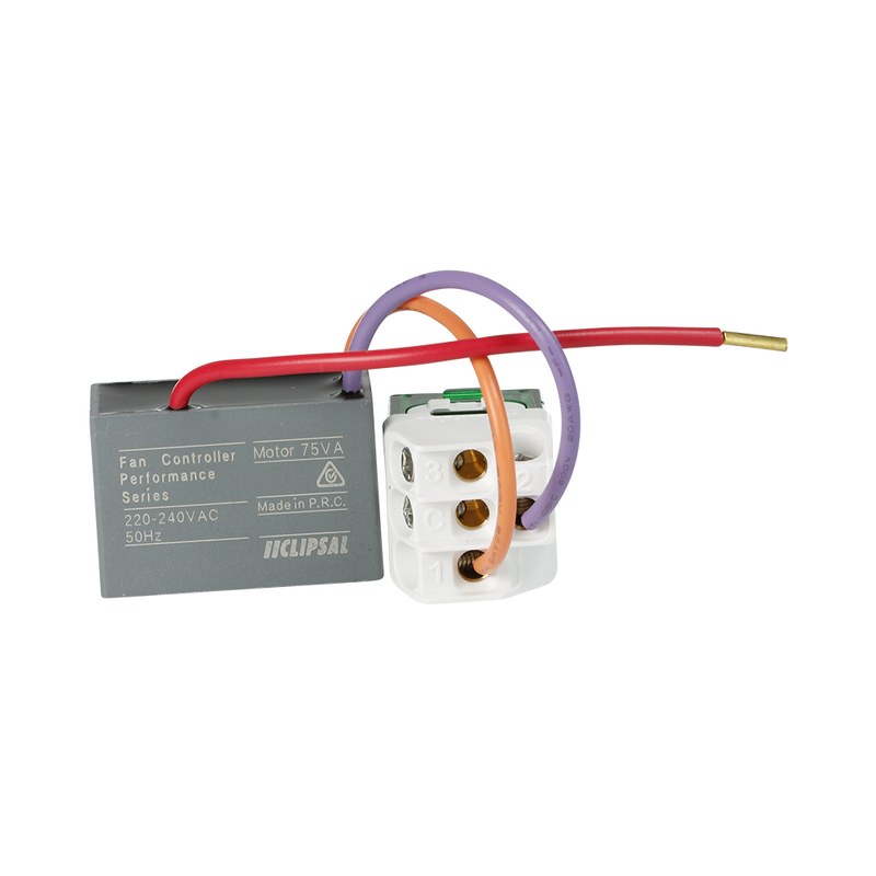 Clipsal Iconic 40CSFM-VW | Fan Speed Controller, 4-Position Off-1-2-3 ...