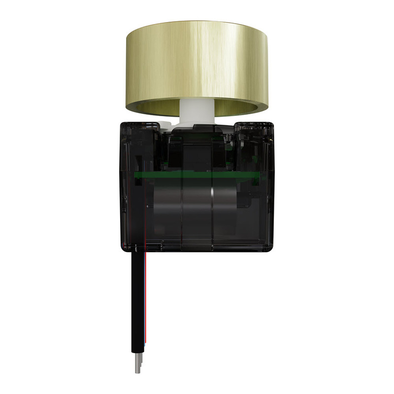 Clipsal 40RWDA-LB | Solis Rotary Dimmer Adaptor | Living Brass