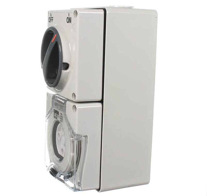 CLIPSAL 56C420-GY | 4 Pin 20Amp Switched Socket Outlet | 56 Series