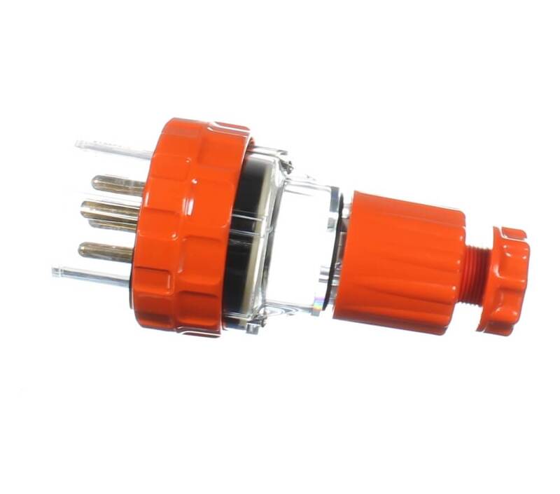 CLIPSAL EY56P410 EASY56 | Plug Straight 3Phase 10Amp 4Pin Round IP66