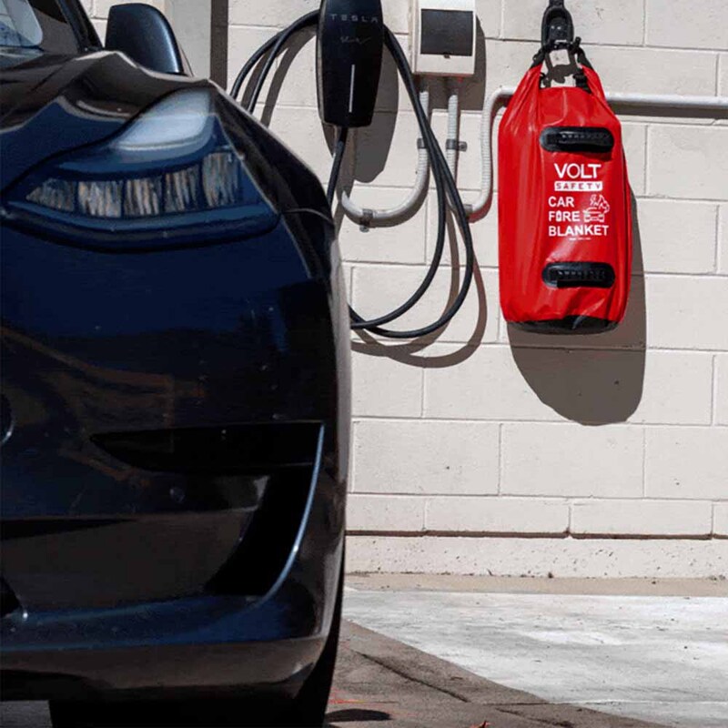 Volt Safety FIRE-B-EV-96-SB | EV Car Fire Blanket 9m x 6m | Storage Bag