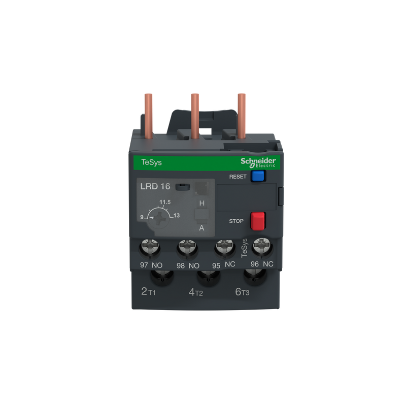 Schneider Electric TeSys LRD16 | Thermal Overload Relay 9.0 - 13 Amps