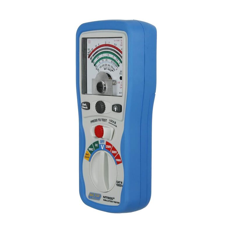 Major Tech MT500 | 1000V Analogue Insulation Tester