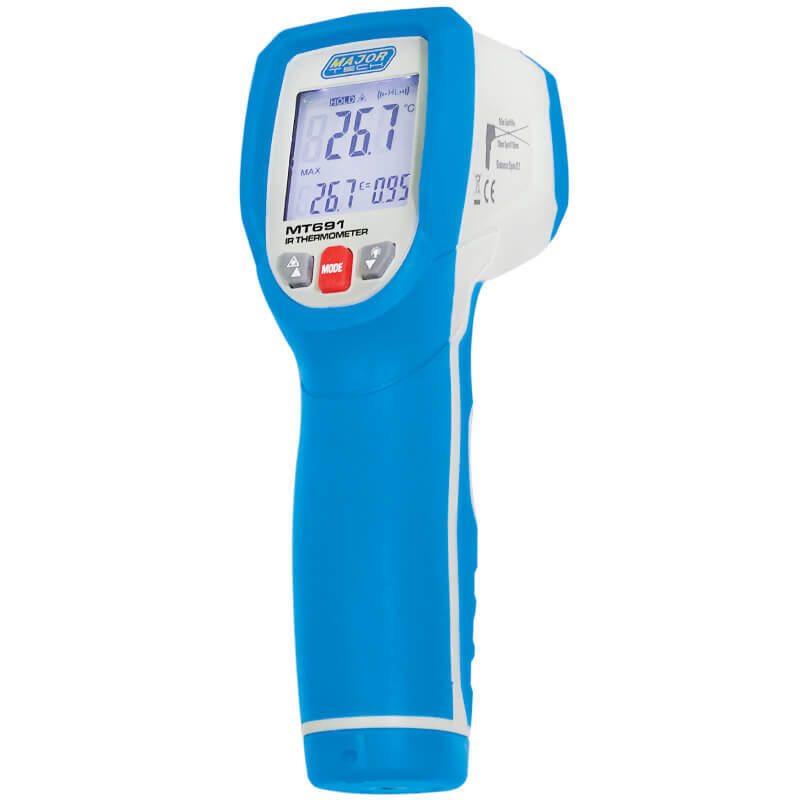 Major Tech MT691 | 650ºC Dual Laser Infrared Thermometer