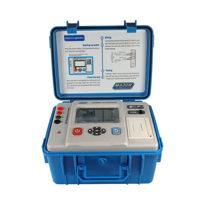 Major Tech MT987 | Micro-Ohmmeter DC resistance Tester | 20A