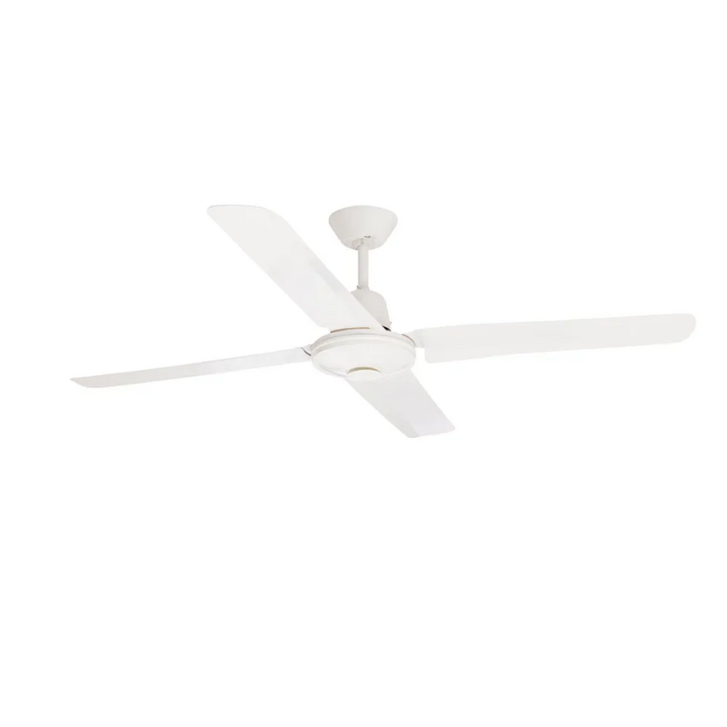 Clipsal Airflow Ceiling Fan P4HS1200AL-WE | 4 Blade 1200mm White *NEW ...