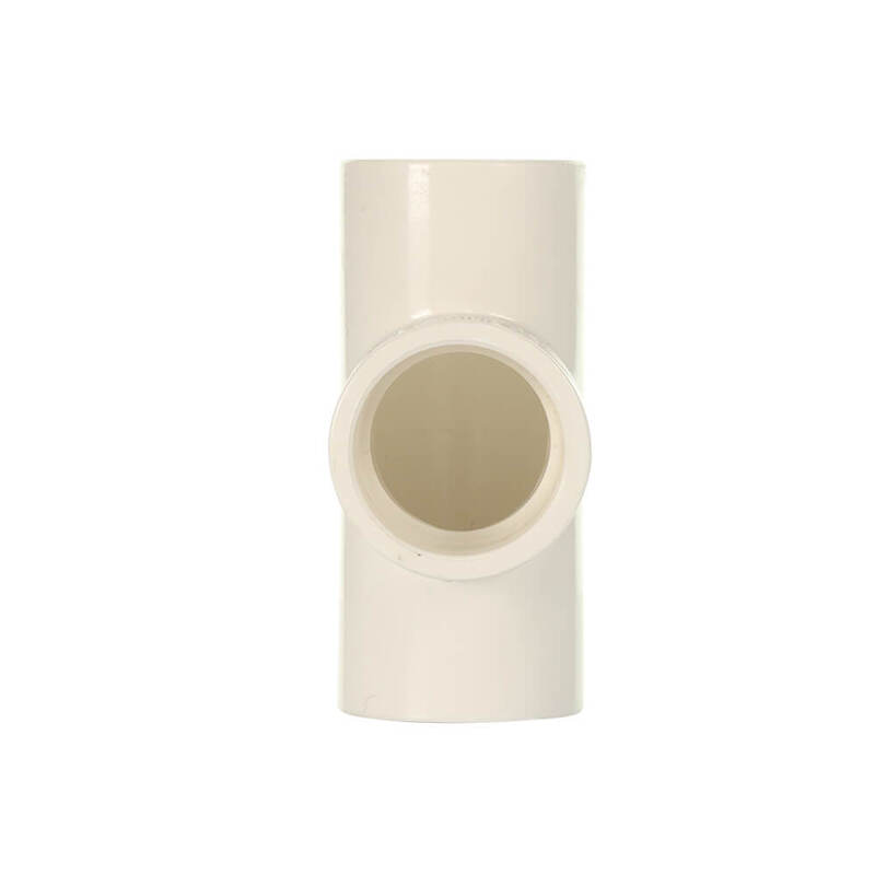 AC Direct PDP20-TEE | 20mm Pressure Drain Pipe T Piece | White