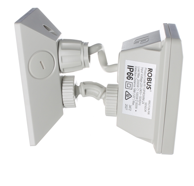 Robus Proton R110PIR3W-24 | Surface Mounted Adjustable PIR Grey ...