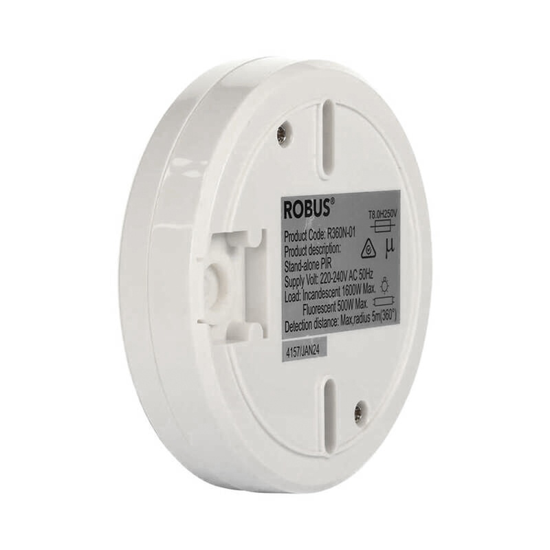 Robus R360N-01 Motion Detector PIR Sensor - 360° 10m⌀ Detection