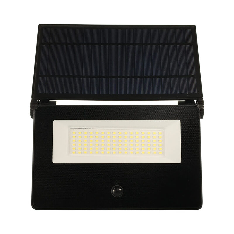 SAL SSIF3000DL-BK | SALRAY 3000 LED Solar PIR Floodlight IP65 6500K 17.5W