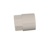 Clipsal 25mm Plain to Screw Conduit Female Coupling PVC | 258-25-GY