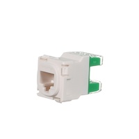 CLIPSAL 30RJ45SMA6AC-WE | RJ45 Socket Cat 6A Mechanism 30 Series White