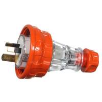 CLIPSAL 56P315-EO | 3 Pin Flat 15Amp Straight Plug IP66 | 56 Series