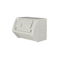 CLIPSAL WSC227/2 | Double Weatherproof Power Point GPO 10amp 250v ...