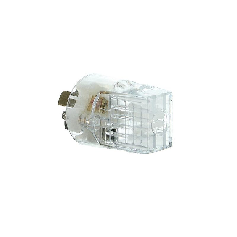 CLIPSAL 1439STR | 3 Pin 10Amp Plug Top (Transparent)