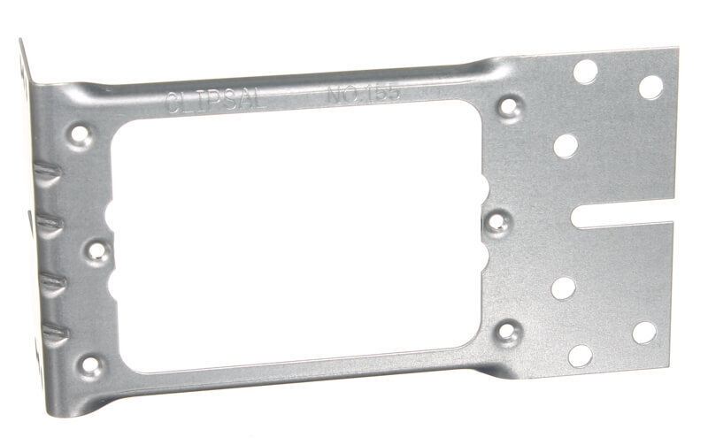 CLIPSAL 155 | Horizontal Metal Mounting Bracket NO NAILS