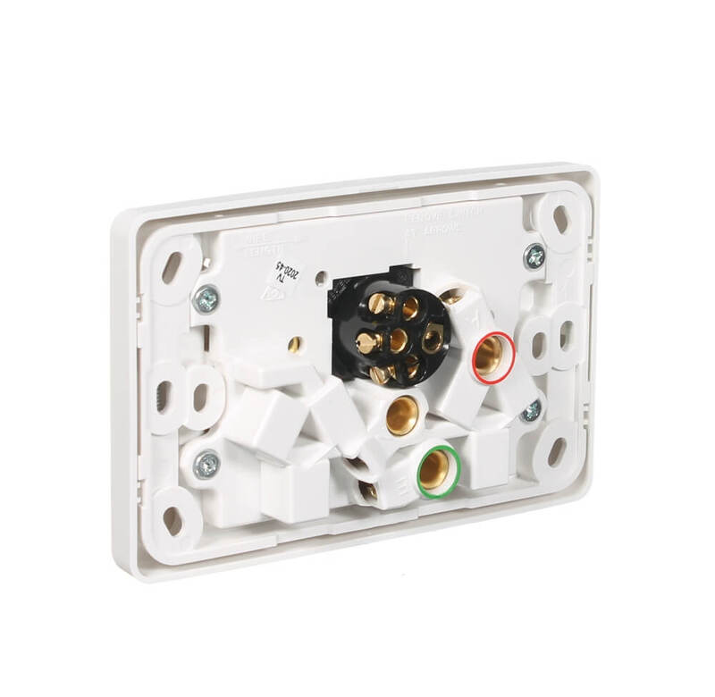 Clipsal 2025XA-WE | 10Amp Double Power Point With Extra Switch White ...