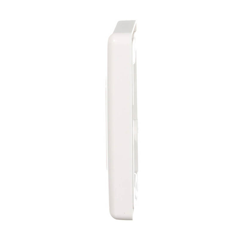 Clipsal 2031-WE | 1 Gang Architrave Grid & Surround White | 2000 Series