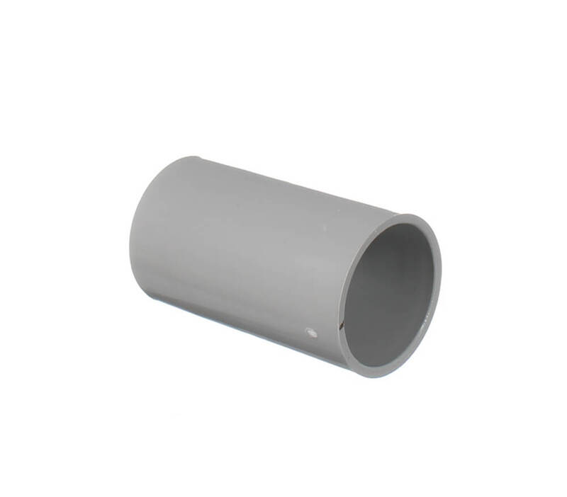 NLS 30078 | 40mm PVC Coupling Plain Grey | TC40