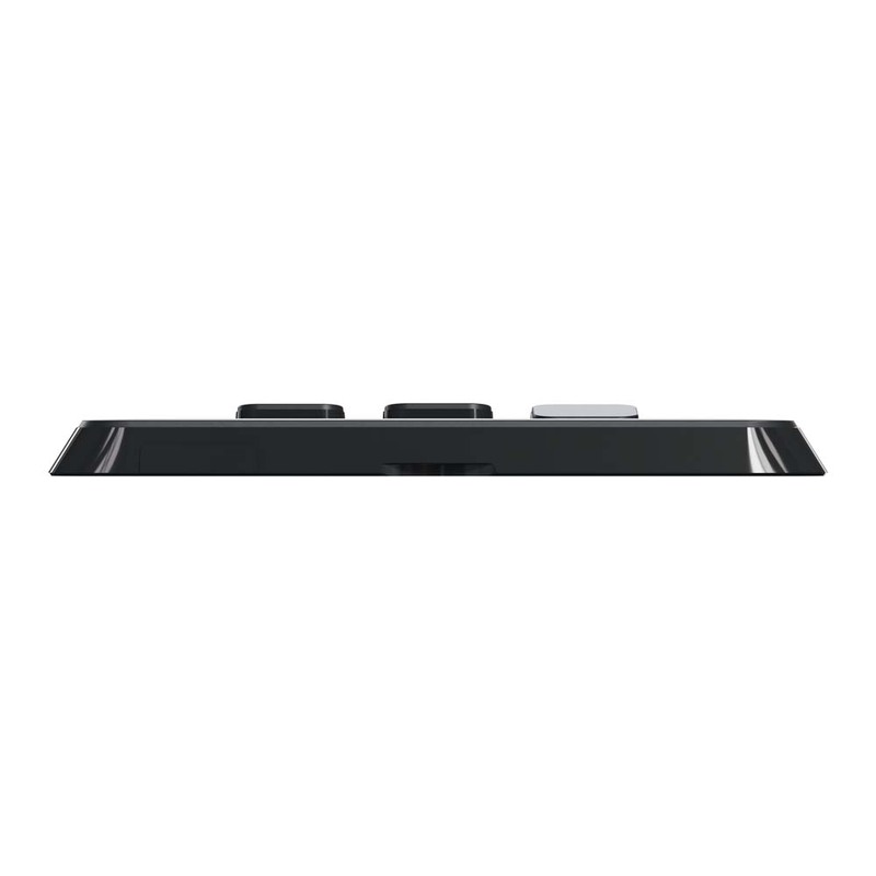 Clipsal Iconic 3025XC-XB | Double Power Point Extra Switch Skin Black ...