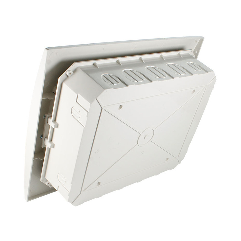 NLS 30281 | 12 Pole Recess Mount Switch Board IP40