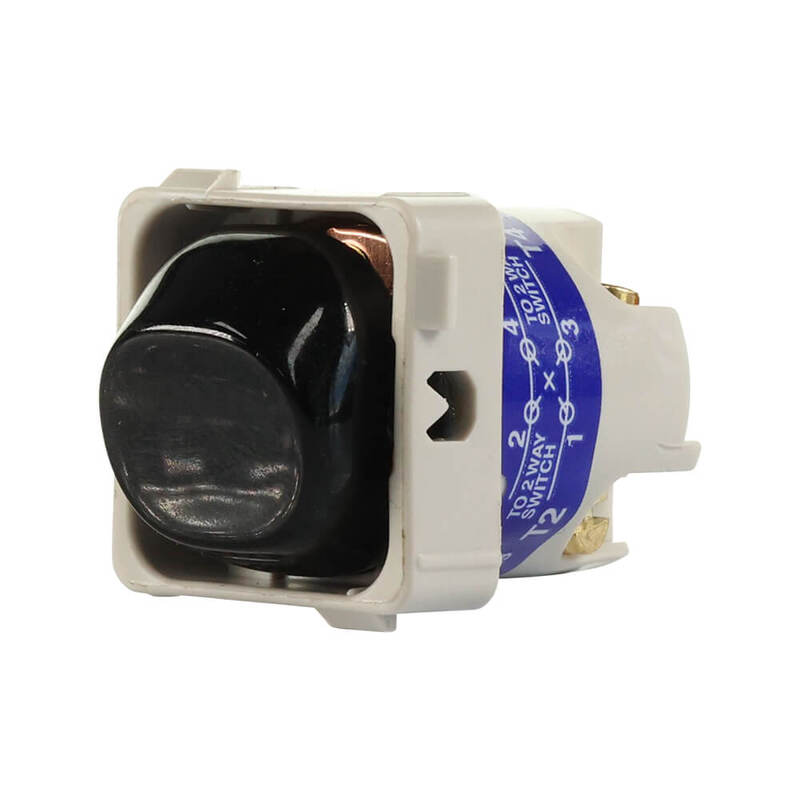 Clipsal 30MI-BK | 10Amp Intermediate Switch Mech (30 Series) | Black