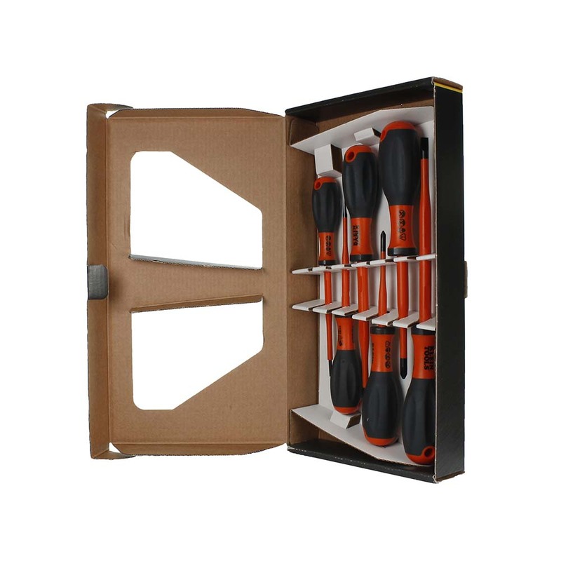Klein Tools 32317-INS | 6-Piece Insulated Screwdriver Set (Orange and ...
