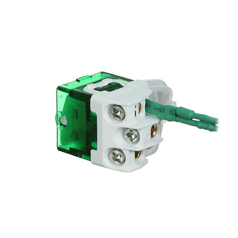 Clipsal Iconic 40MBPRL-VW | Bell Press Switch Momentary Mechanism, 1 ...