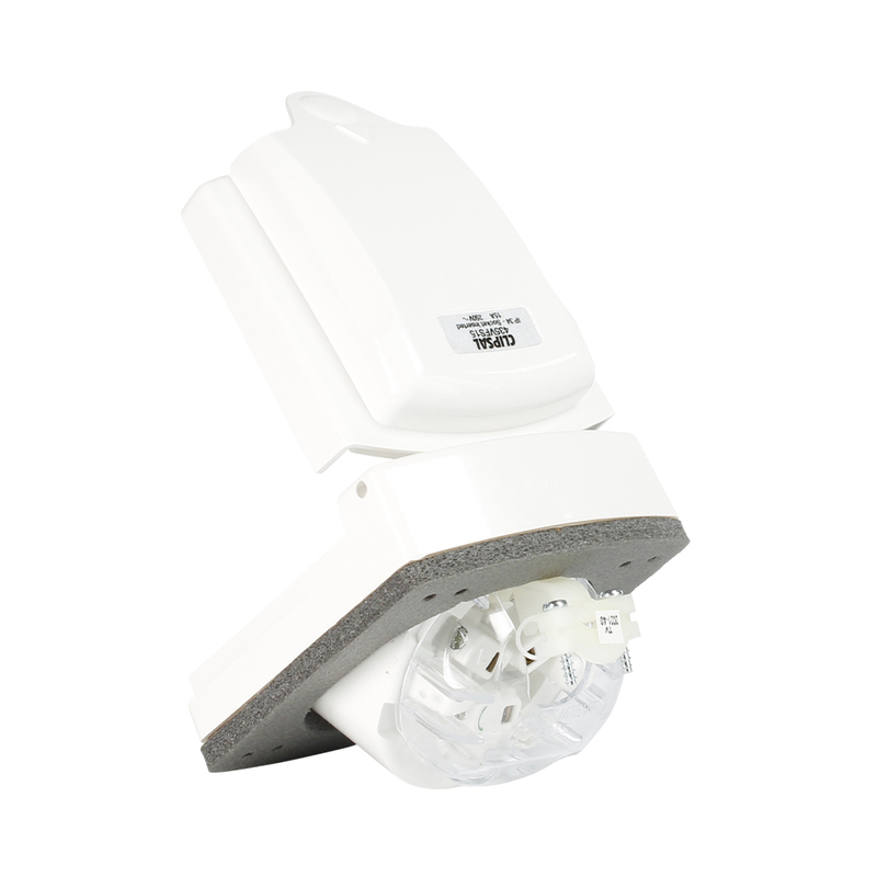 Clipsal 435VFS15-WE | Weatherproof Inlet 15 Amp White IP34 | Caravan Inlet