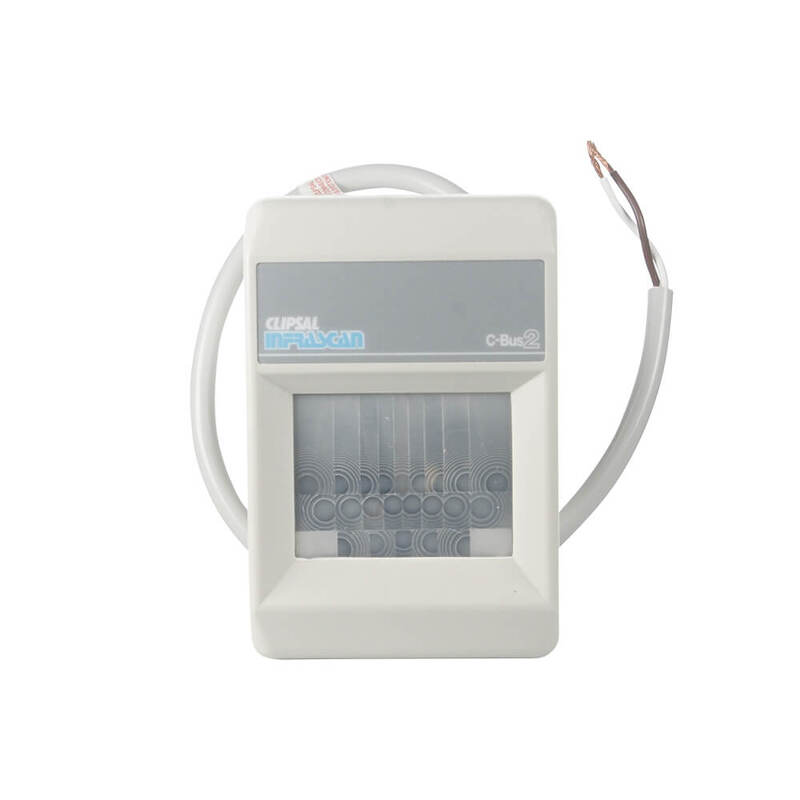 Clipsal 5750WPL-GY Outdoor PIR Motion Sensor for C-Bus Systems - Grey