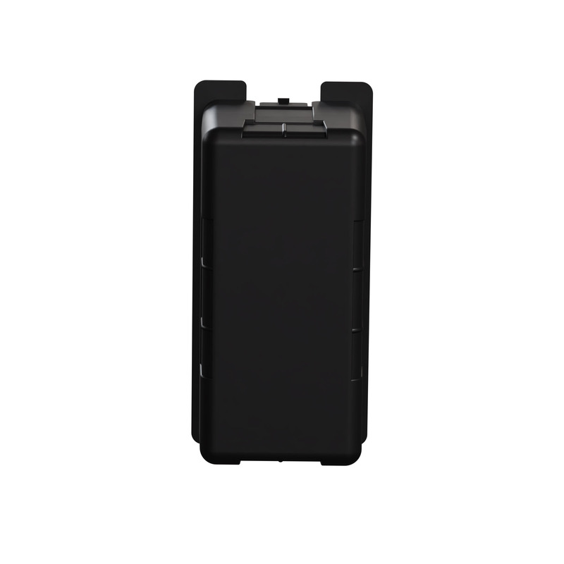 Clipsal 90BD4-BK | Solis Shroud 120mm Mounting Centres | Black