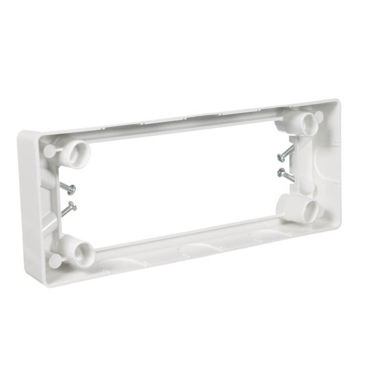 Clipsal C2015D4MB-WE | 4 Gang GPO Mounting Block to suit C2015D4