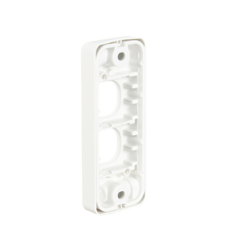 Clipsal Classic C2032-WE | 2 Gang Architrave Grid & Surround White