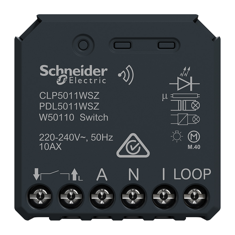 Clipsal Iconic Wiser CLP5011WSZ | Wiser Micro Module Switch | Zigbee ...