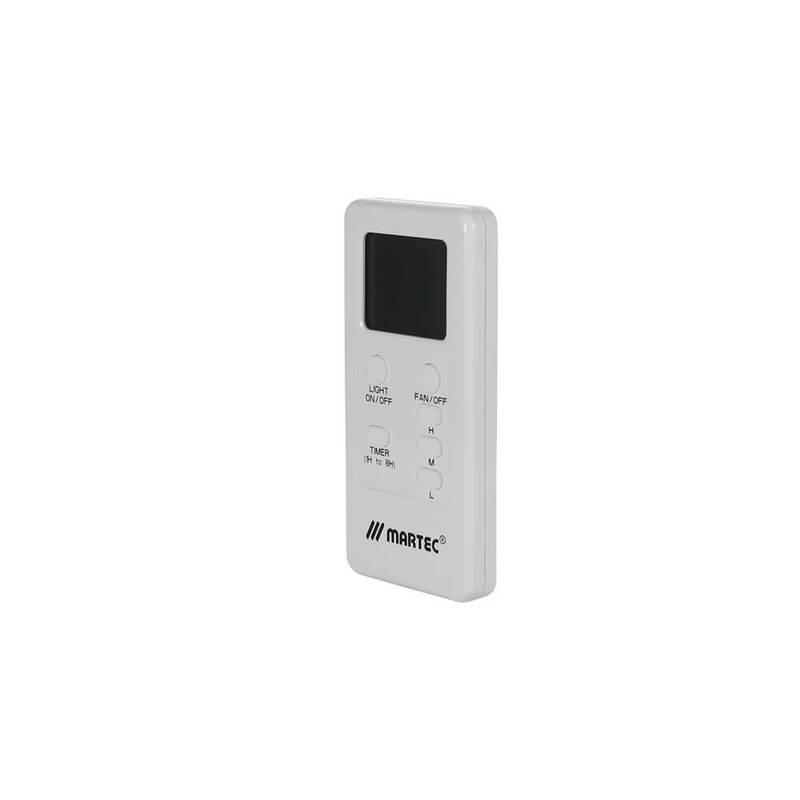 MARTEC MPREMS | Slimline LCD Ceiling Fan AC Remote Control