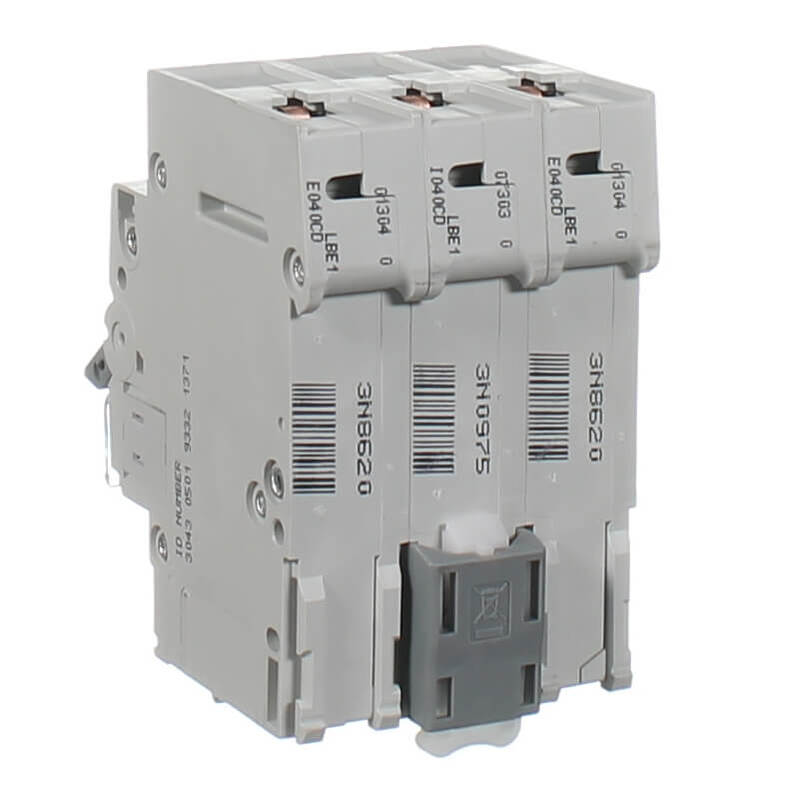 HAGER MSN340 | 40 Amp Three Pole 6kA Circuit Breaker | 3 pole