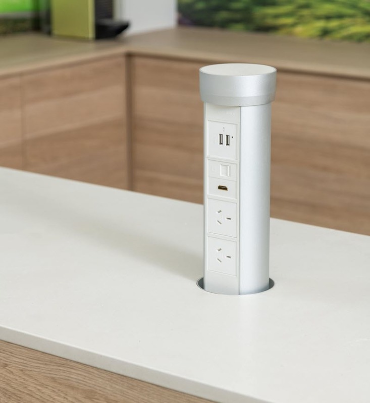 Point Pod PPMBT | Boardroom Pop-Up Power Outlet | 2 Power Points, 2 USB ...