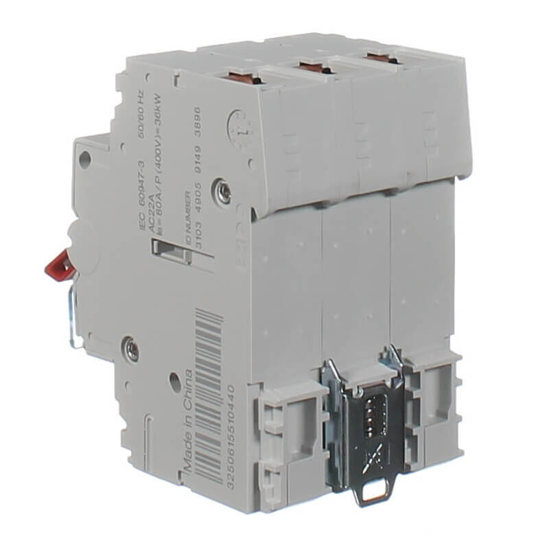 HAGER SBR380 | Main switch three pole 80 amp