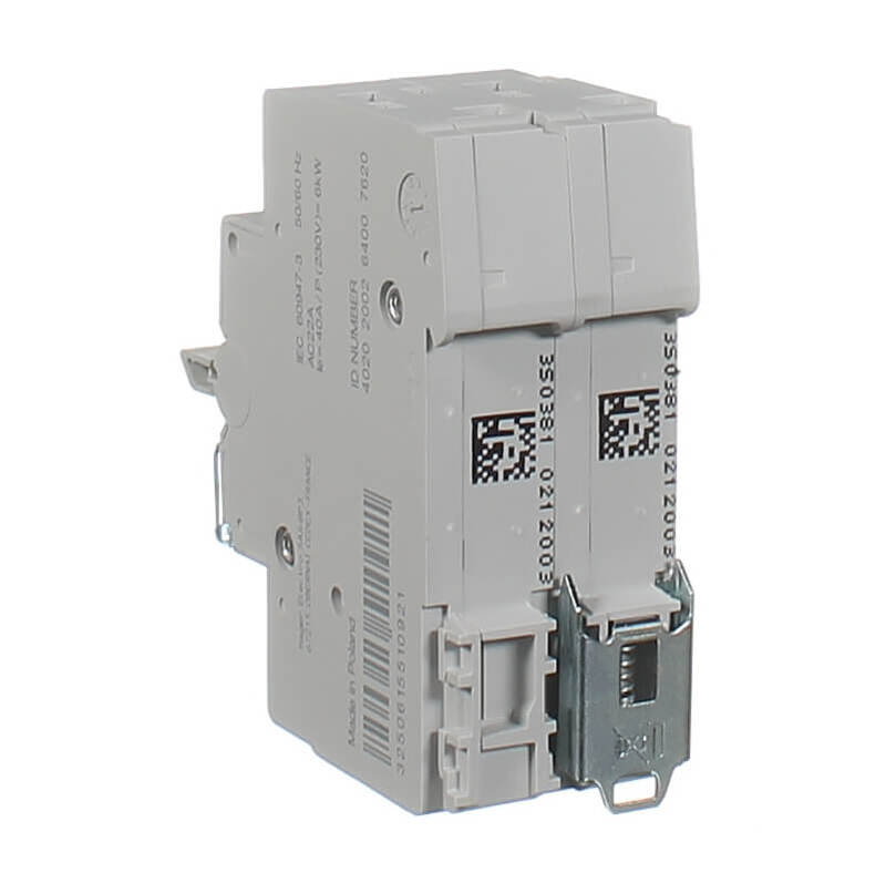 HAGER SFT240 | Changeover Switch 2 Pole 40 Amp 240v 50Hz Din Mounted