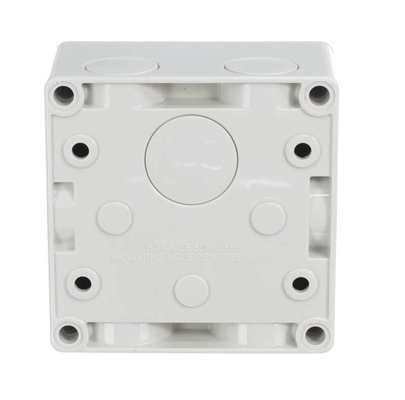 Clipsal WS226/2-RG | Double Weatherproof Switch 16amp IP66