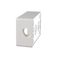CLIPSAL 238/25 | Solid Mounting Block (25mm Entry) | White