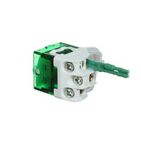 Clipsal Iconic 40MBPRL-VW | Bell Press Switch Momentary Mechanism, 1 ...
