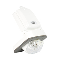 Clipsal 435VFS15-WE | Weatherproof Inlet 15 Amp White IP34 | Caravan Inlet