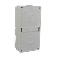 Clipsal 56C315GY | 15 Amp Single Phase 3 Flat Pins IP66 Industrial ...