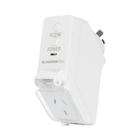 Mercator Ikuu SPLUG03 | Smart IP44 Outdoor Single Adapter | Wi-Fi